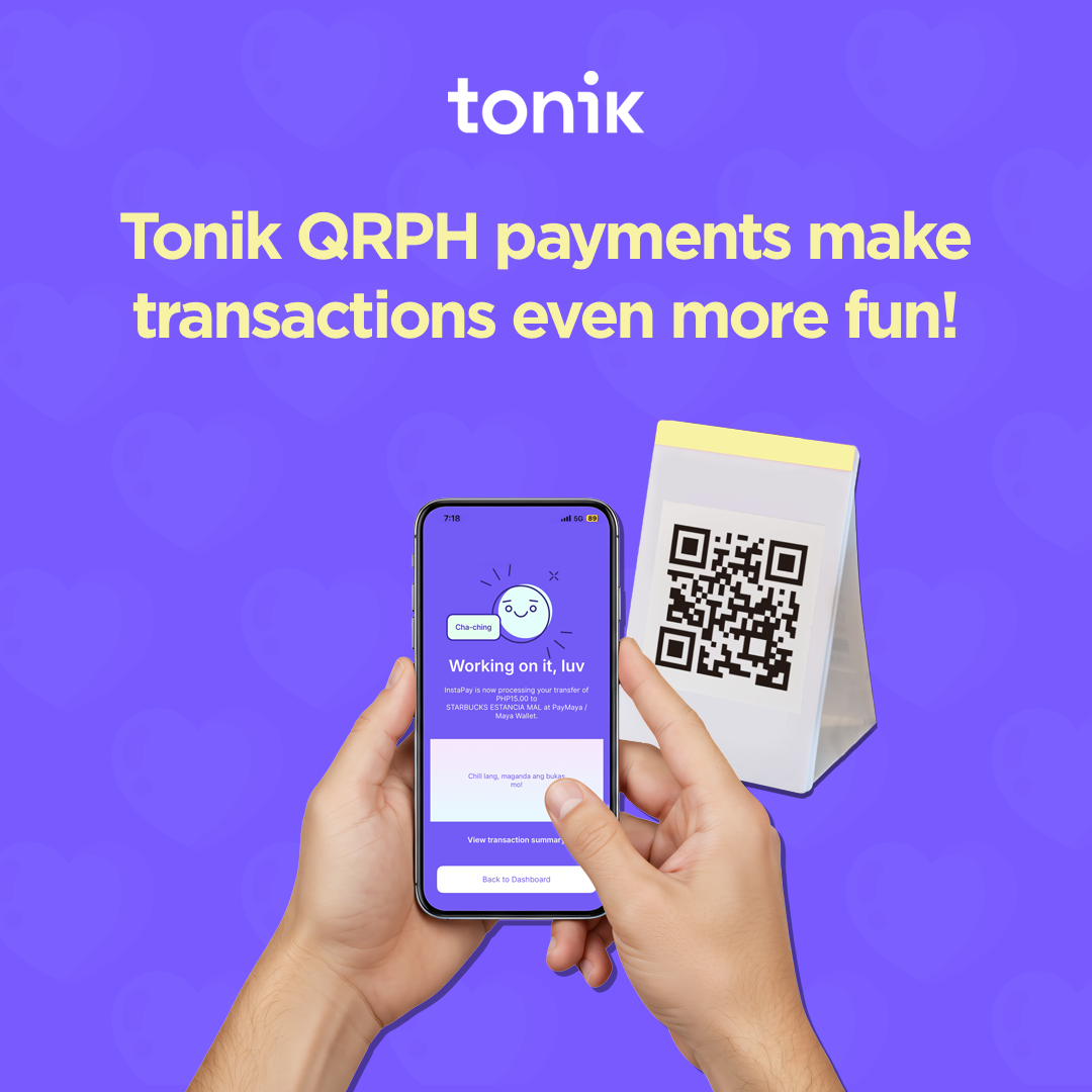 Tonik Brings Zero-Fee QRPH Payments to 675,000+ Merchants — And Adds a ...